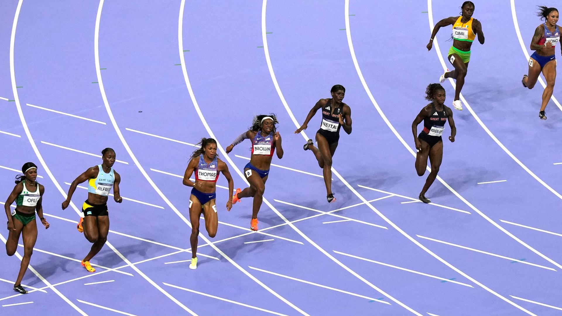 Women s 200m Final Did Brittany Brown Or Gabby Thomas Medal Wtsp