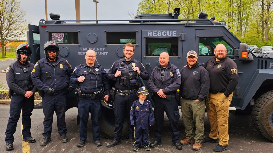 Boy becomes police officer in Hamilton County, Indiana | wtsp.com