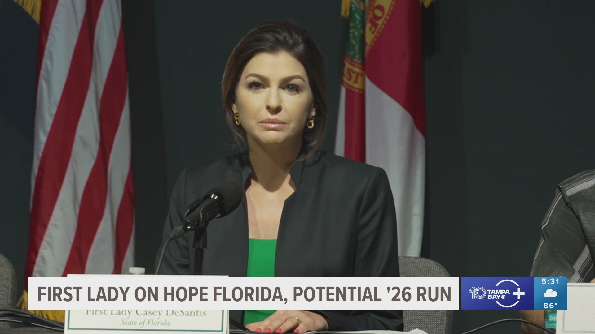 Casey DeSantis defends Hope Florida amid fund misuse claims | wtsp.com