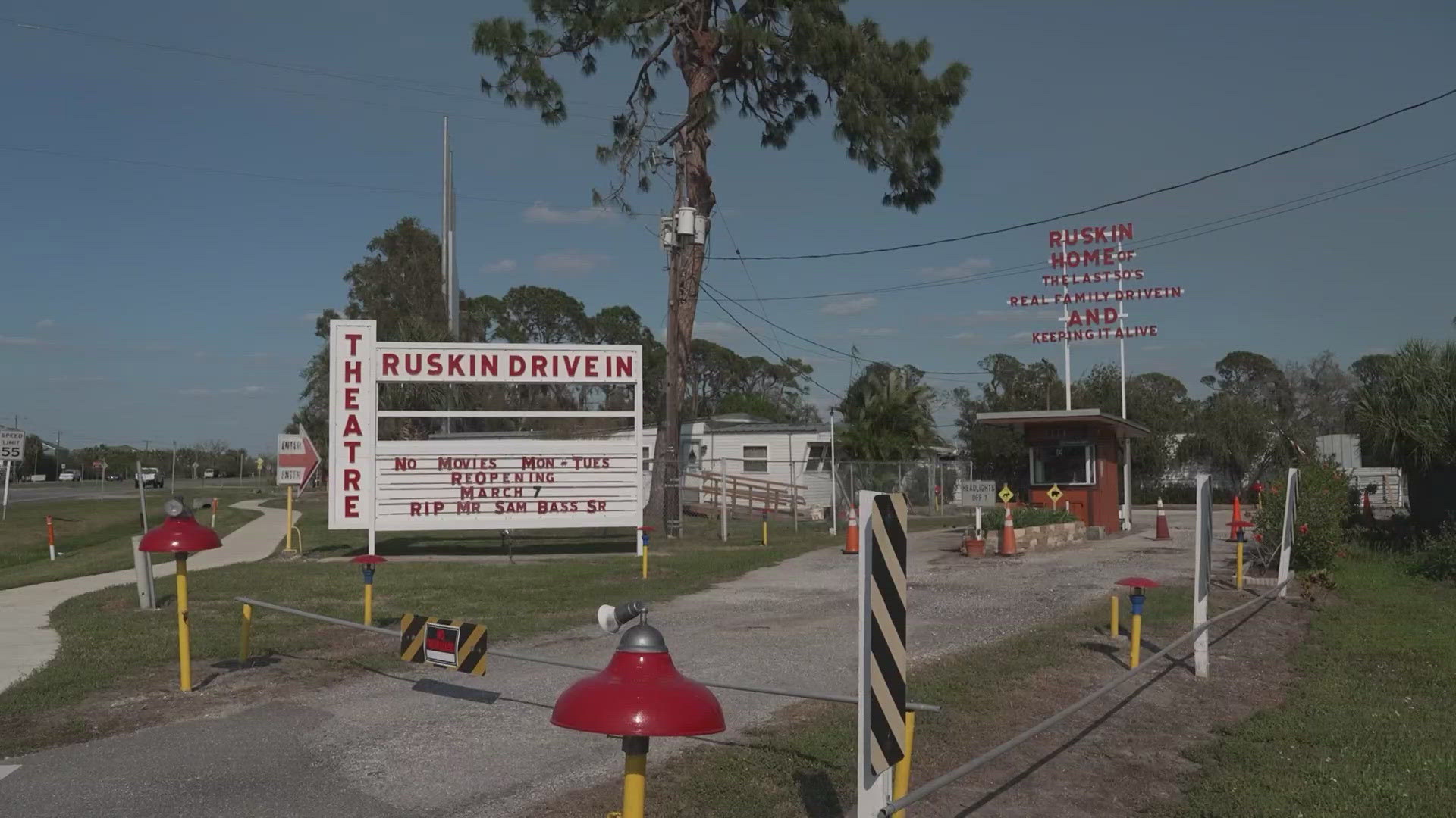 Ruskin drive-in theater opening after recovering from hurricane damage ...