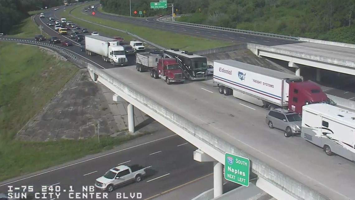 1 dead after hit-and-run crash shuts down part of I-75 | wtsp.com