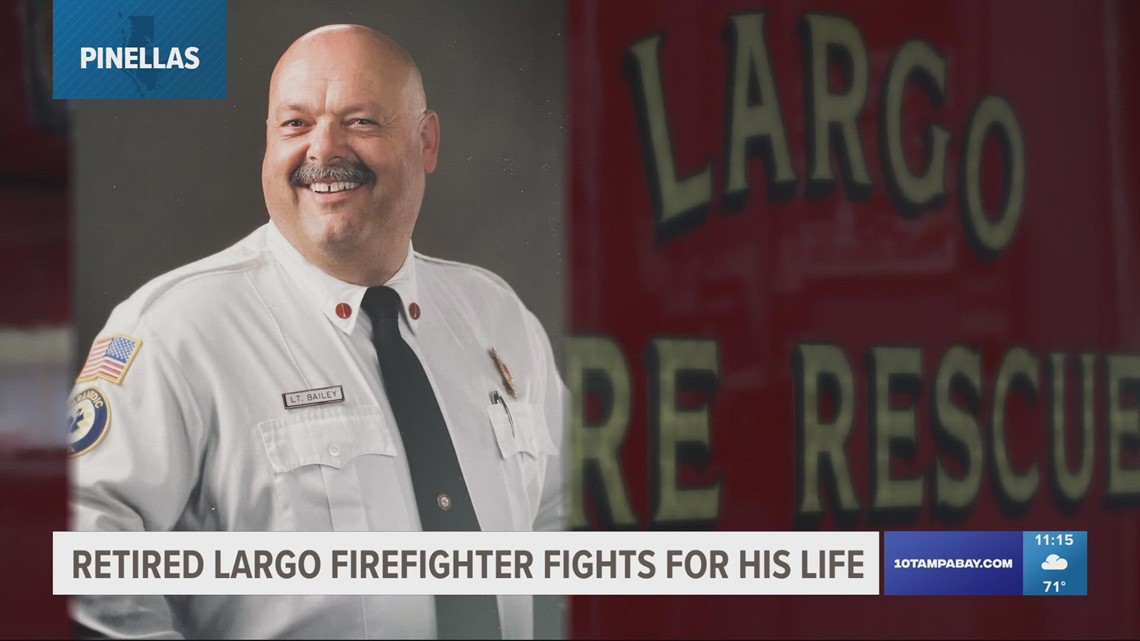 'A hero in my eyes' | Retired Largo firefighter fighting for his life ...