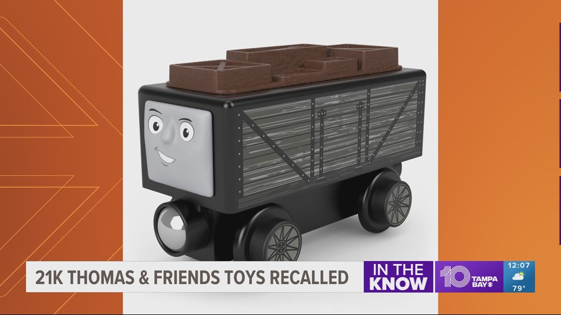 Fisher Price recalls 21K Thomas & Friends train cars due to choking ...