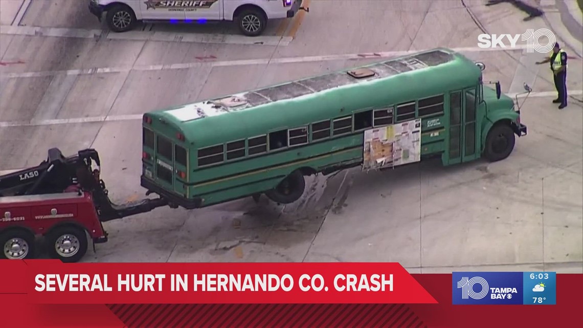 Hernando deputies investigating crash involving farm worker bus; 8 ...