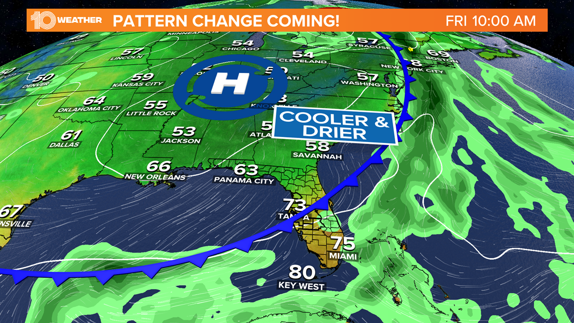 Fall in Florida: Cold front coming soon | wtsp.com