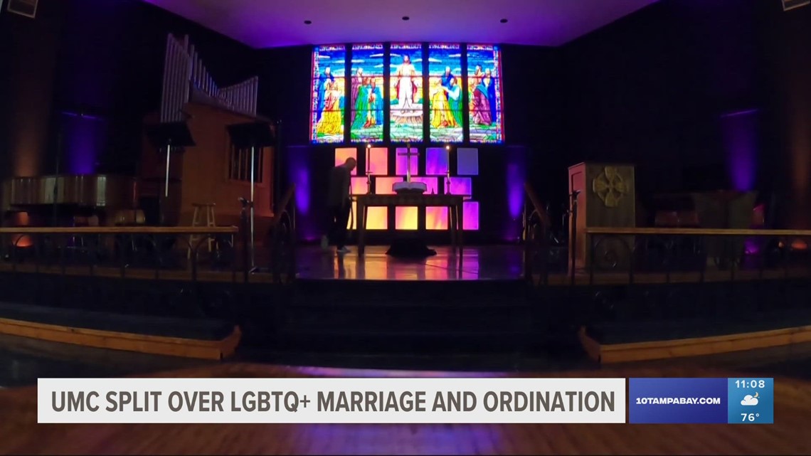 United Methodist Church split over LGBTQ+ marriage, ordination | wtsp.com