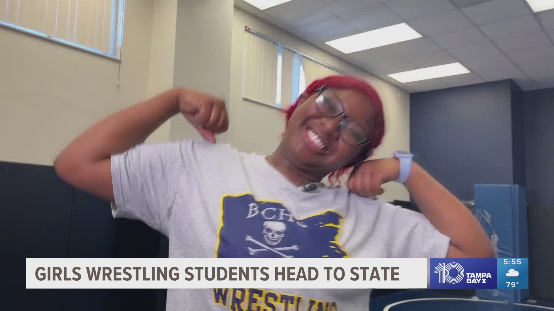 'Girls can wrestle': High school wrestlers prepare for state ...