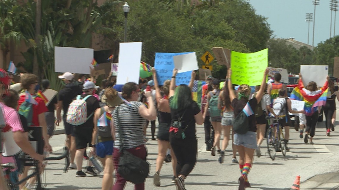 Local LGBTQ activists stand with BLM movement | wtsp.com