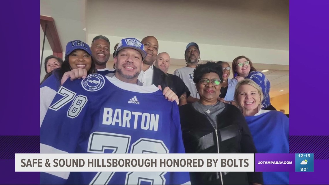 Tampa Bay Lightning honor their community hero with $50K | wtsp.com