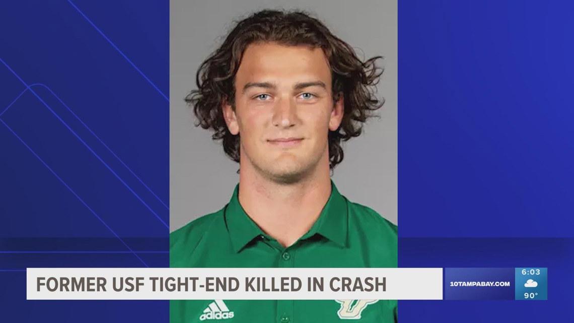 USF football player Teigan Martin dies in car crash in Minnesota | wtsp.com