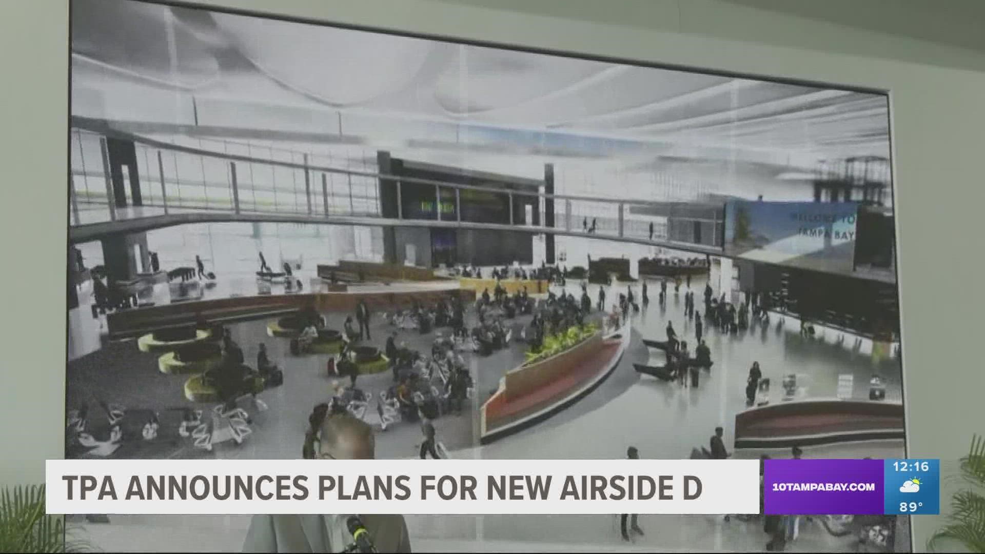 TPA announced plans for new airside D | wtsp.com
