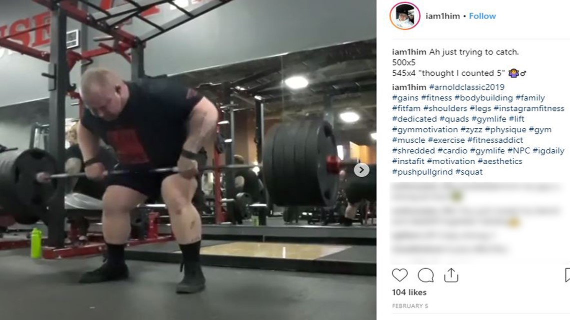 Powerlifter Ryan Belcher credited with saving man's life by lifting ...