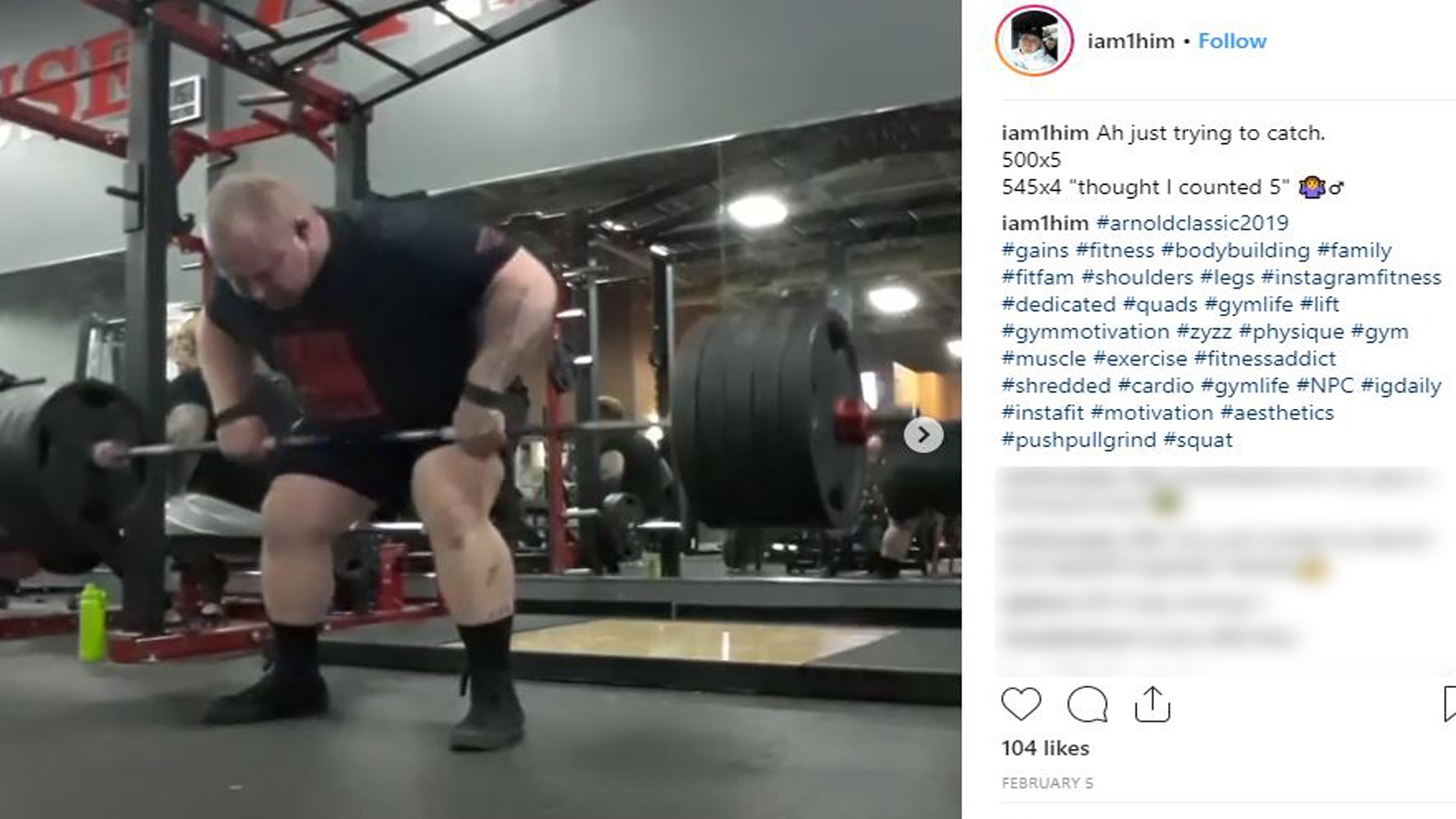 Powerlifter Ryan Belcher credited with saving man's life by lifting ...