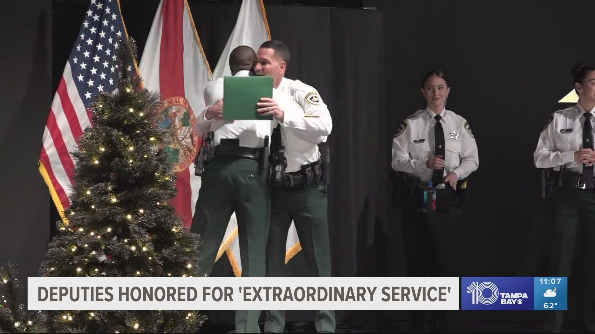Hillsborough deputies honored for actions they took to save lives of fellow deputies after ...