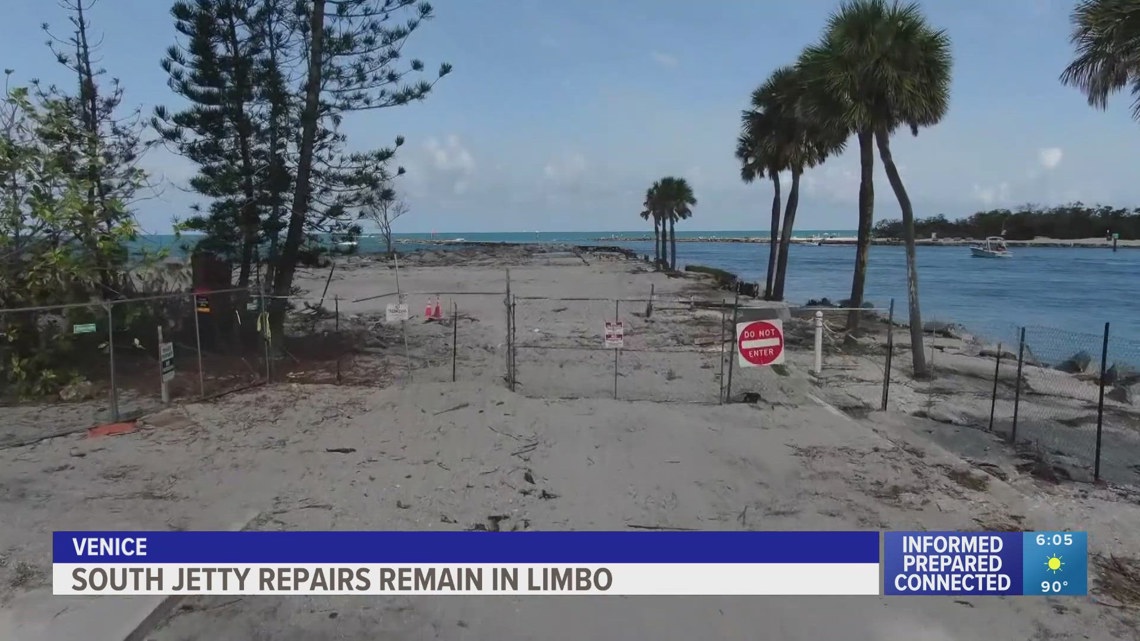 South Jetty damage: Vulnerability of Venice Inlet raises concerns ahead ...