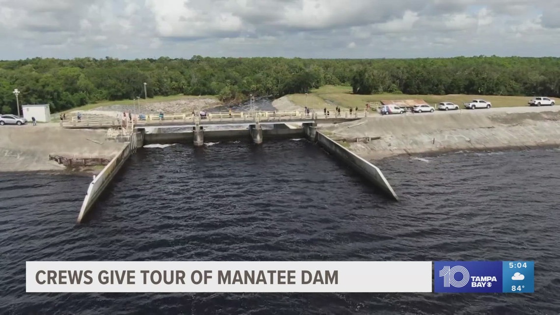 Crews give tour of Lake Manatee Dam following flood concerns | wtsp.com