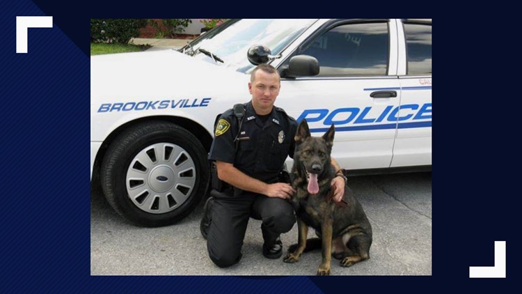 Retired Florida police K-9 dies at 11 years old | wtsp.com