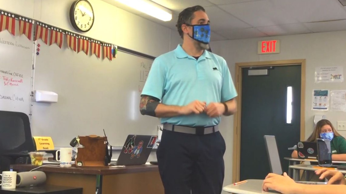 Troops to teachers program helps veteran teach in Pinellas County ...