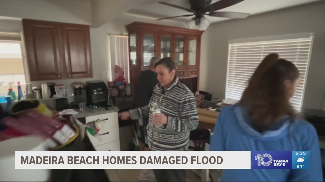 Homes in Madeira Beach damaged by flooding from Gulf storm | wtsp.com
