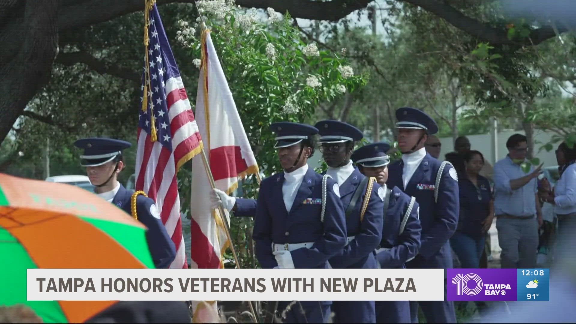 Tampa honors WW2 veterans with new plaza | wtsp.com