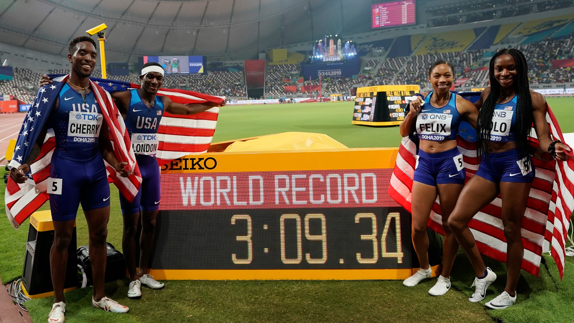 American sprinter Allyson Felix just broke a gold medal record | wtsp.com