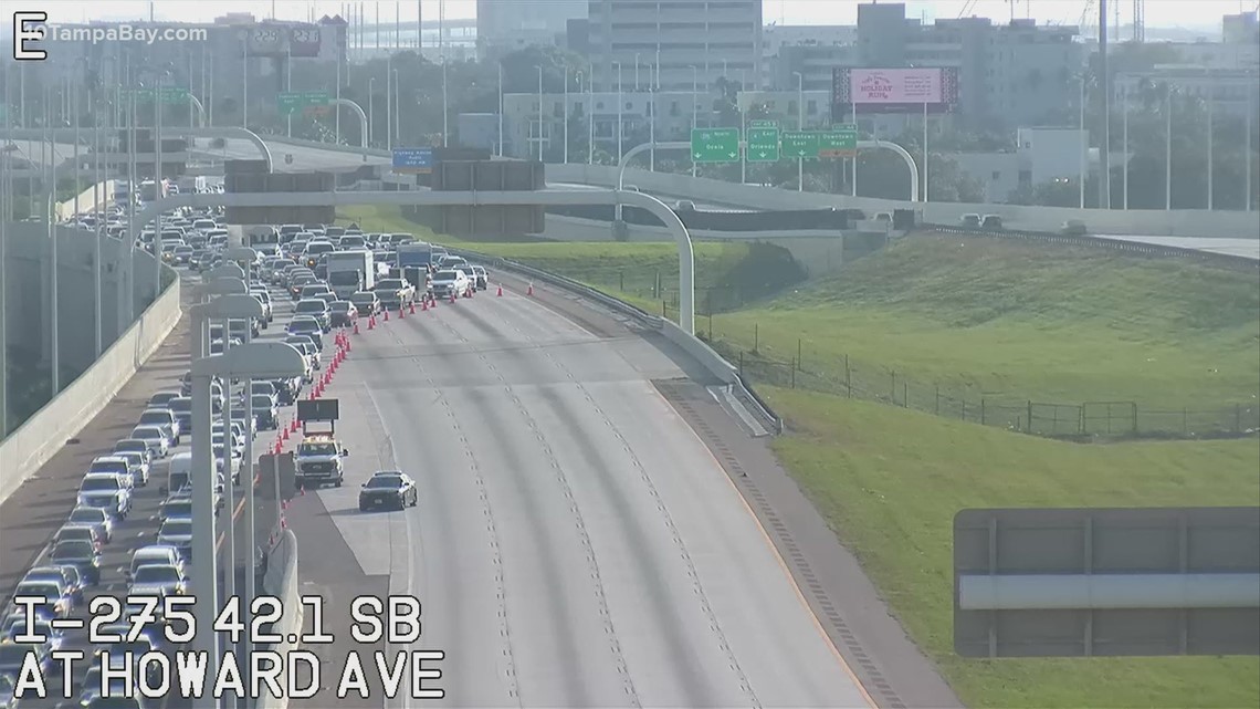 Deadly Crash Shuts Down Southbound Interstate 275 In Tampa Wtsp