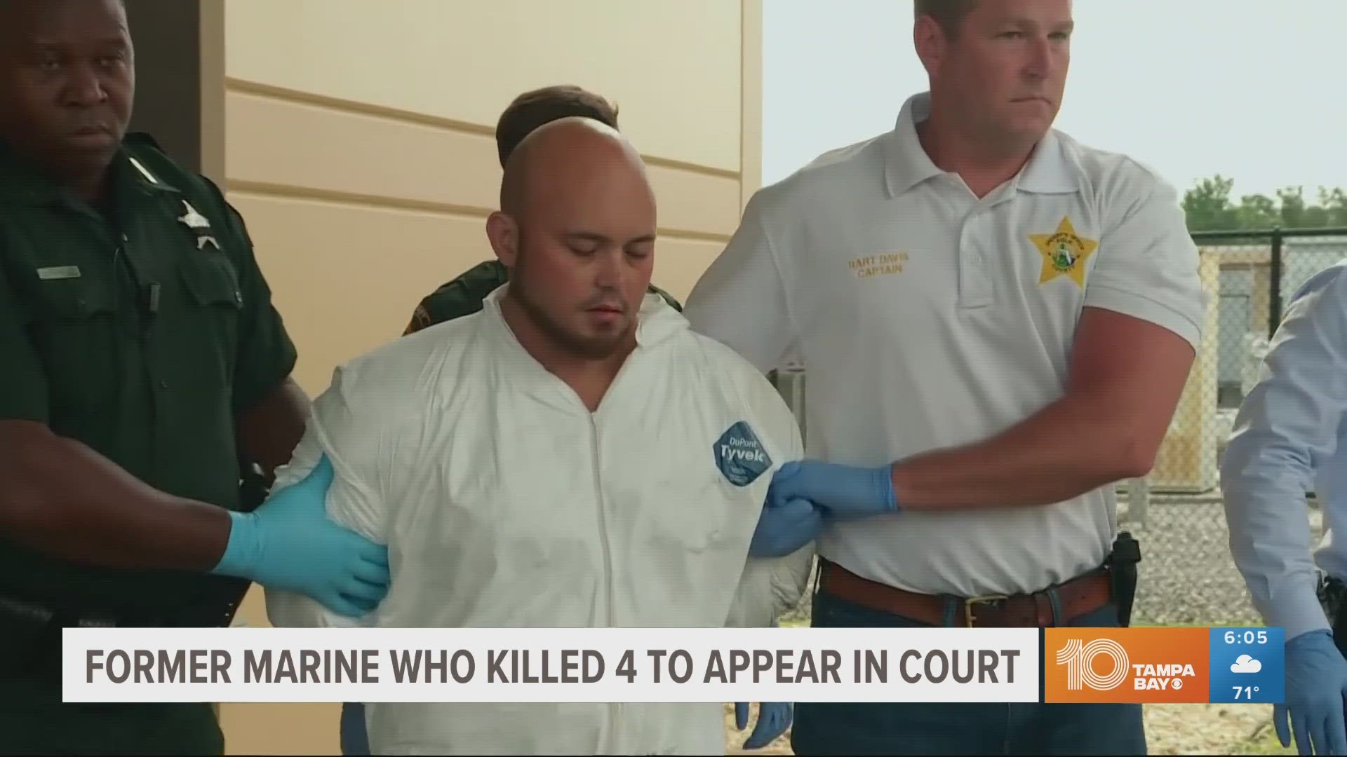 Former marine who killed Lakeland family appear in court | wtsp.com
