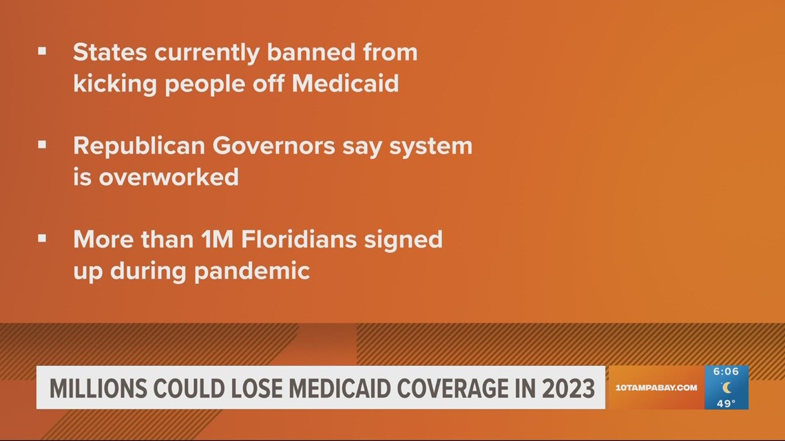 Millions of Americans could lose Medicaid coverage starting April 1 ...