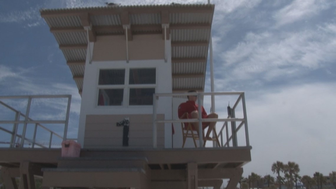 Clearwater beach upgrades safety with new lifeguard tower | wtsp.com