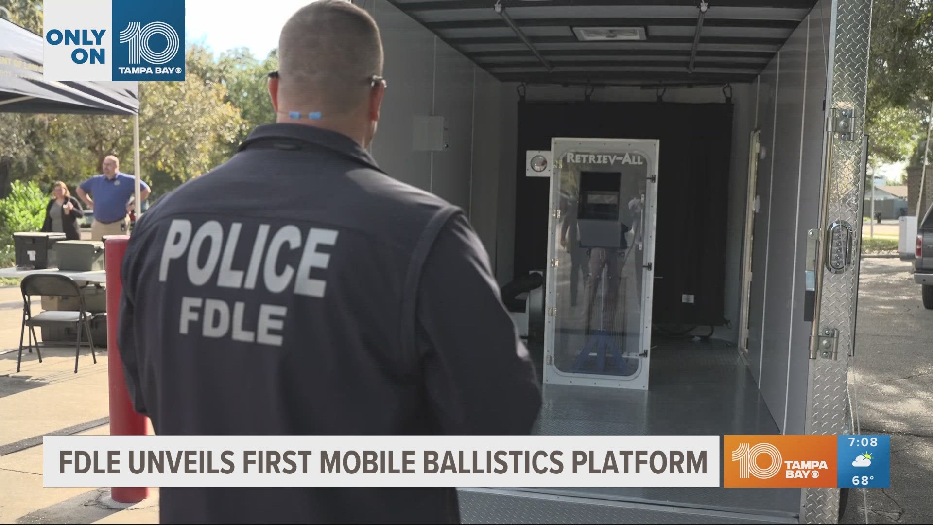 FDLE unveils first mobile ballistics platform | wtsp.com