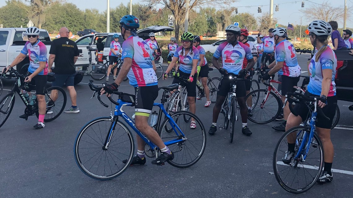 'Cure on Wheels' bike ride advocates for cancer funding | wtsp.com