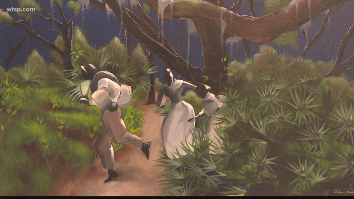 New exhibit uses art to tell history Rosewood race riot | wtsp.com