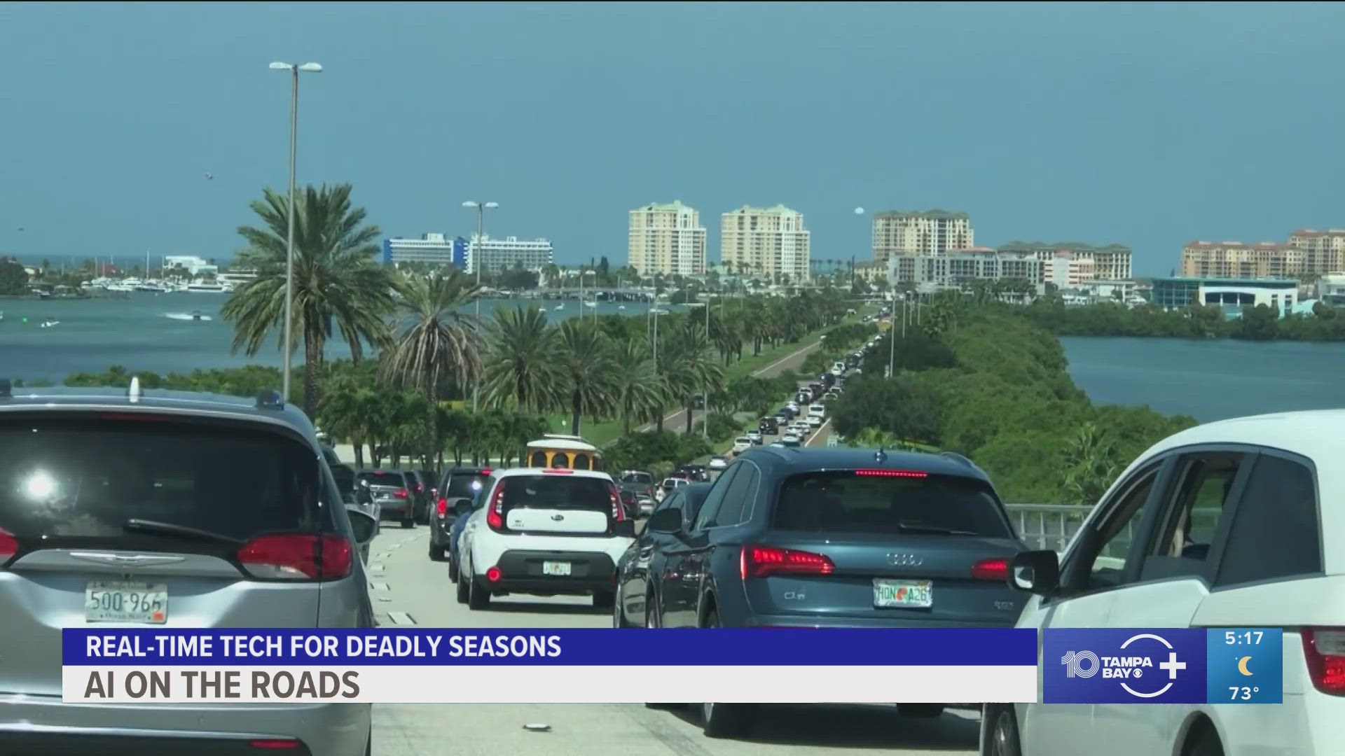 Tampa officials using AI to reduce traffic, prevent crashes | wtsp.com