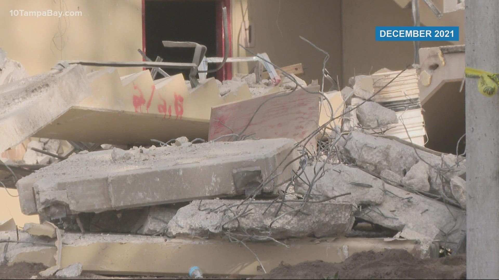 Clearwater stairwell collapse: Police release findings | wtsp.com