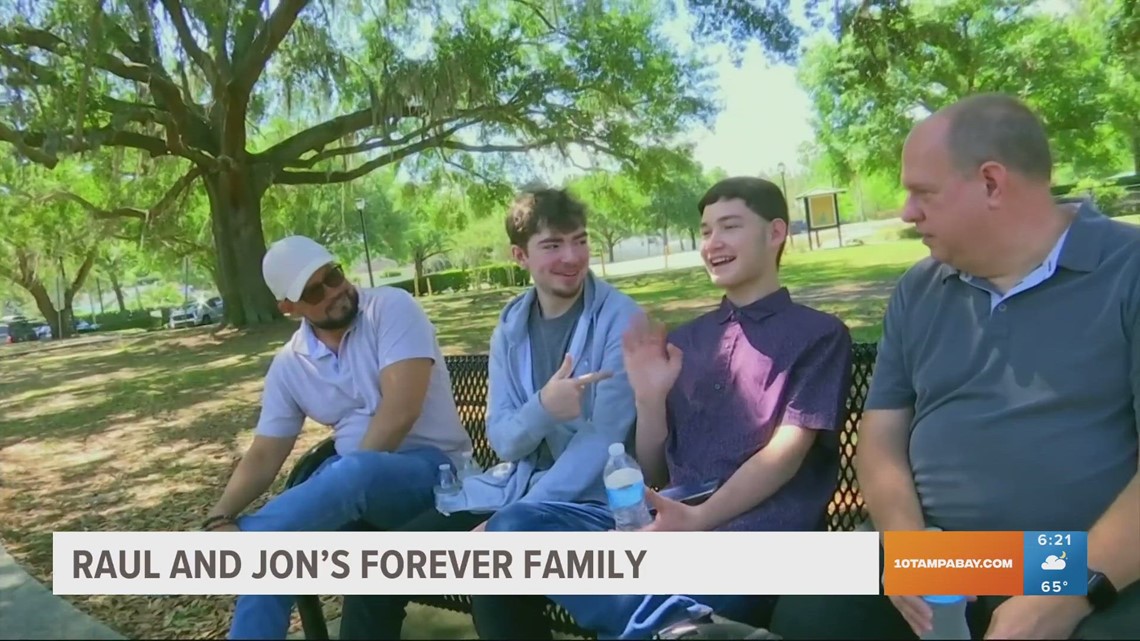 Raul and Jon say adopting their sons Andrew and Christian gave their ...