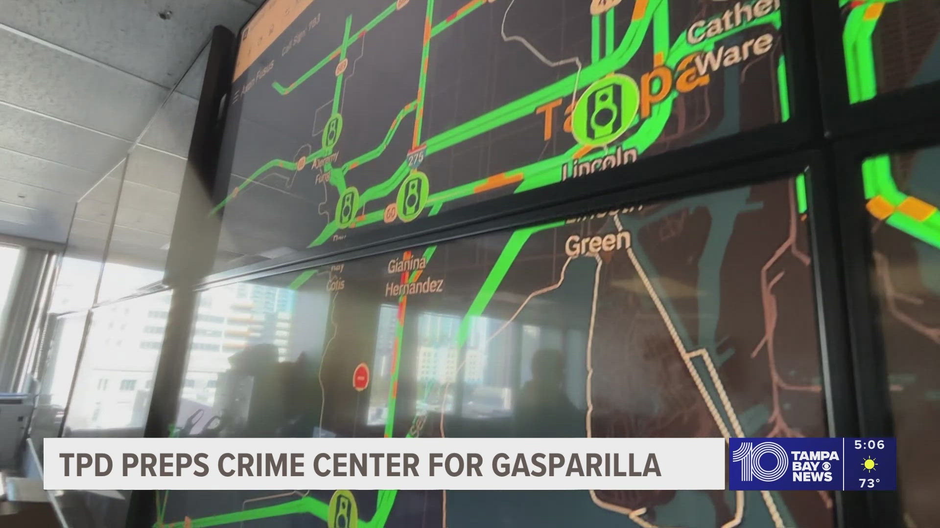 Tampa police prepares real-time crime center to use during Gasparilla ...