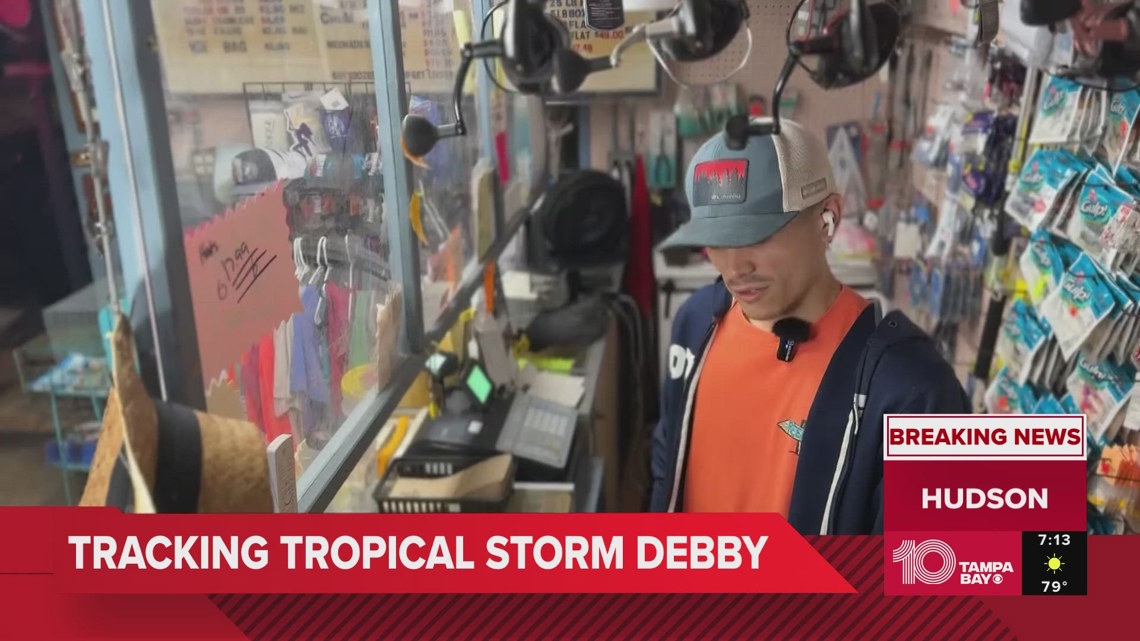 Hudson local talks about Hurricane Idalia's effects but says not many ...