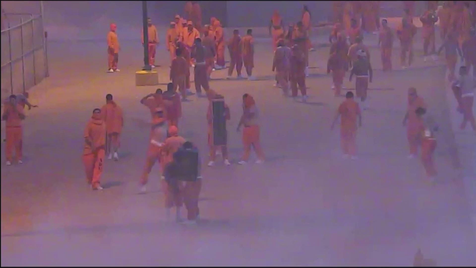 Video shows explosion, flames as prisoners create chaos in deadly ...