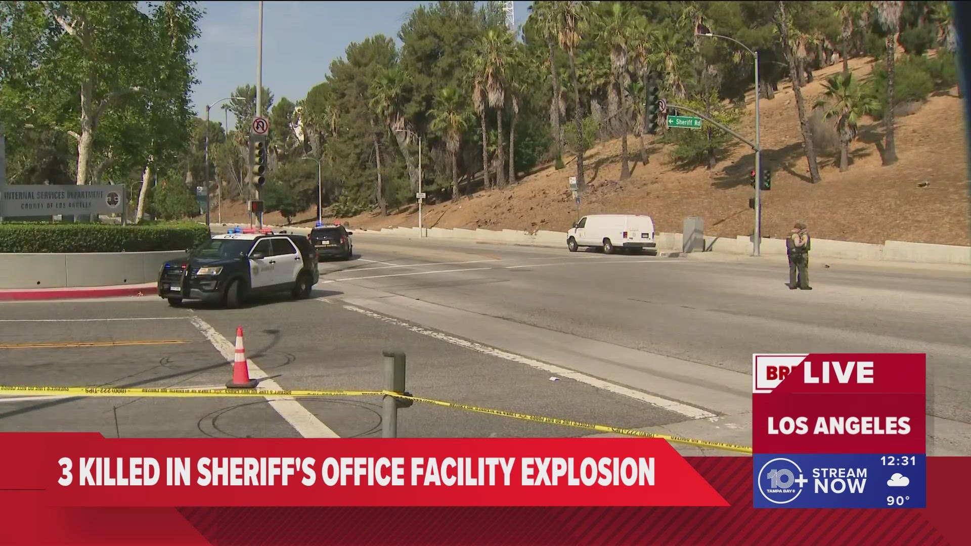 Explosion reported at LA Sheriff's facility | wtsp.com