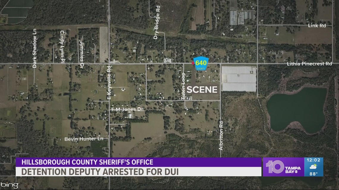 Hillsborough County Detention Deputy Arrested For Dui