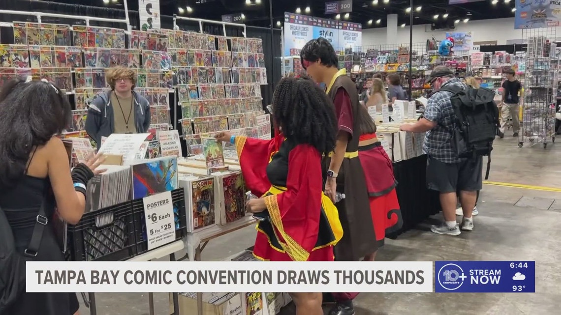 Tampa Comic Con brings heroes, heart and millions to downtown | wtsp.com
