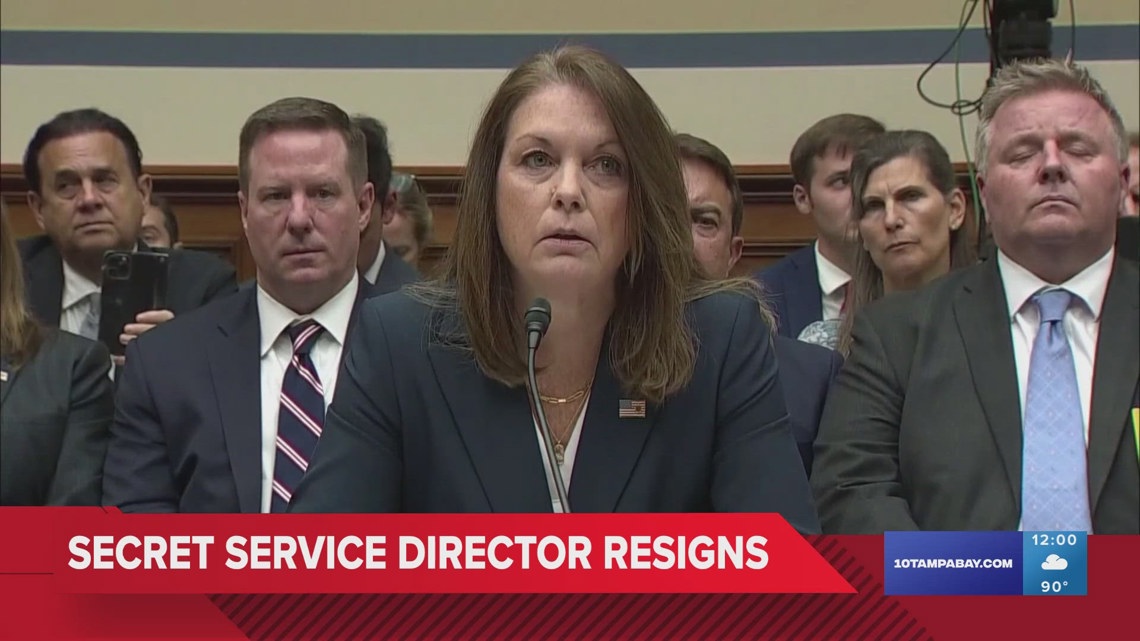 Head of Secret Service resigns after attempted assassination of Trump ...