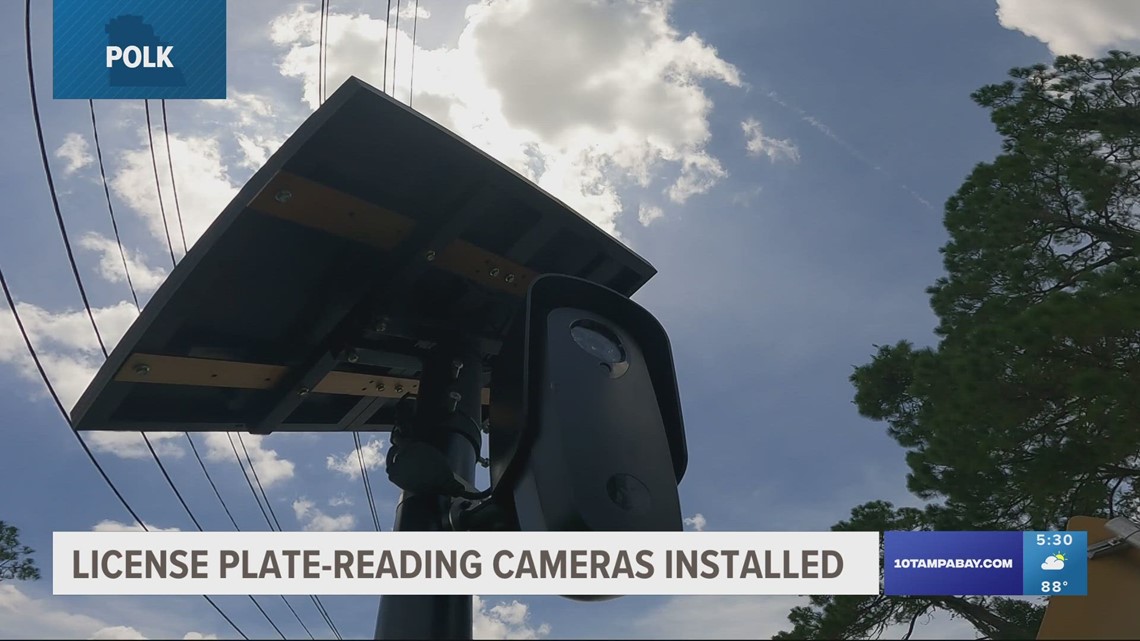 Dozens of license plate reading cameras installed in Polk County, but ...