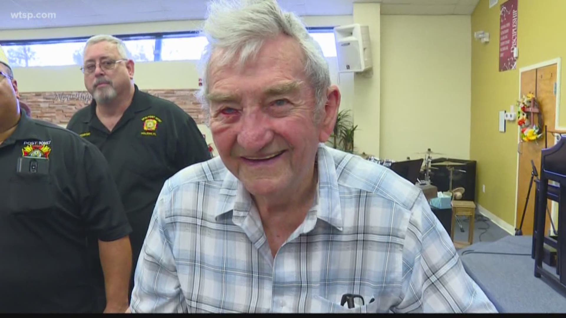 Florida WWII vet whose house burned down gets a big surprise | wtsp.com