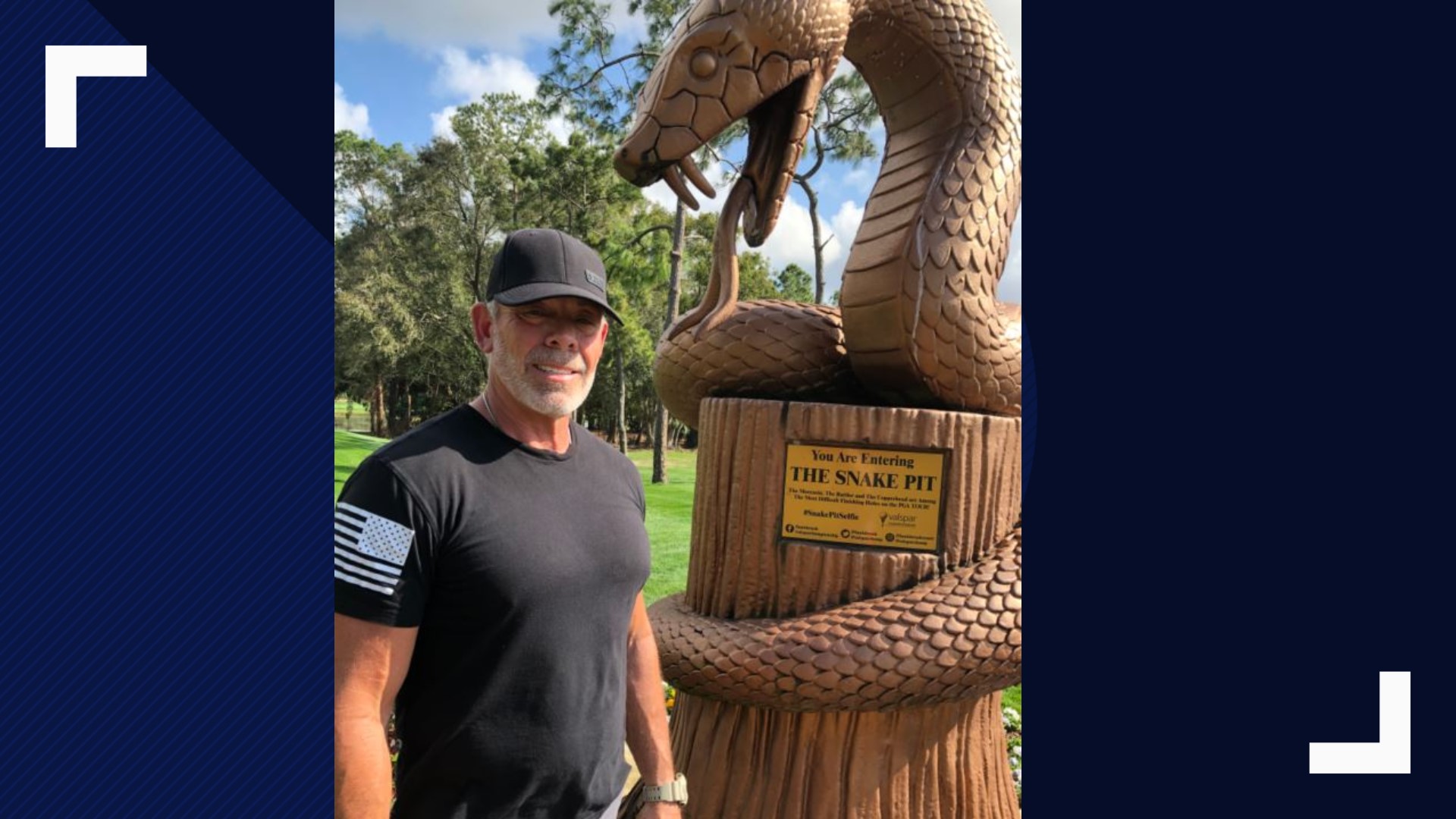 The Valspar championship greets fans with iconic snake statue | wtsp.com