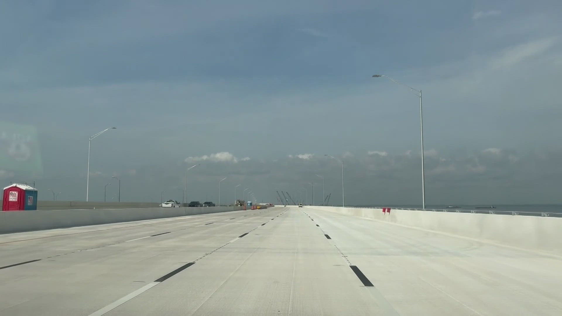 New Howard Frankland Bridge to open for Tuesday morning commute | wtsp.com