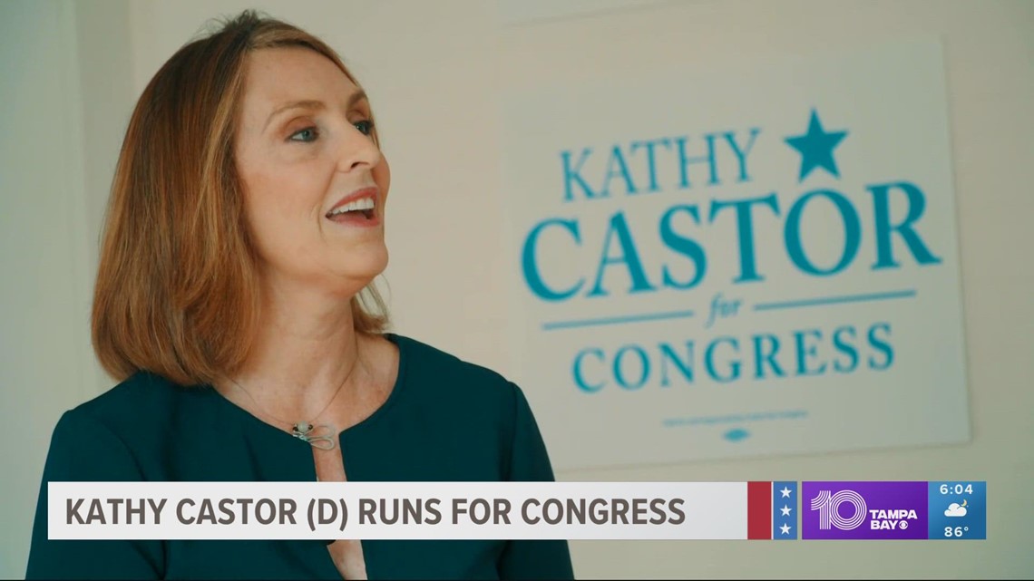 Questioning the candidate, Kathy Castor, for Florida's 14th District ...