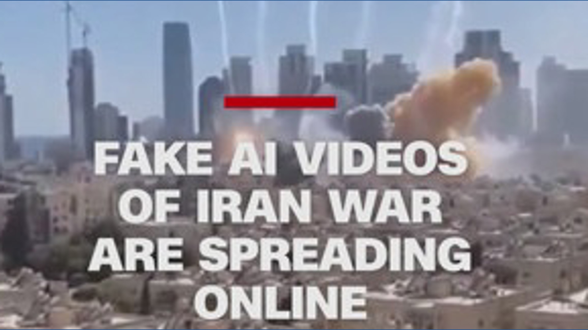 Fake AI videos of Iran war spread online | wtsp.com