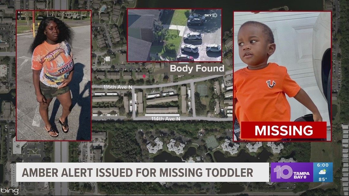 AMBER Alert issued for 2-year-old still missing in St. Petersburg ...