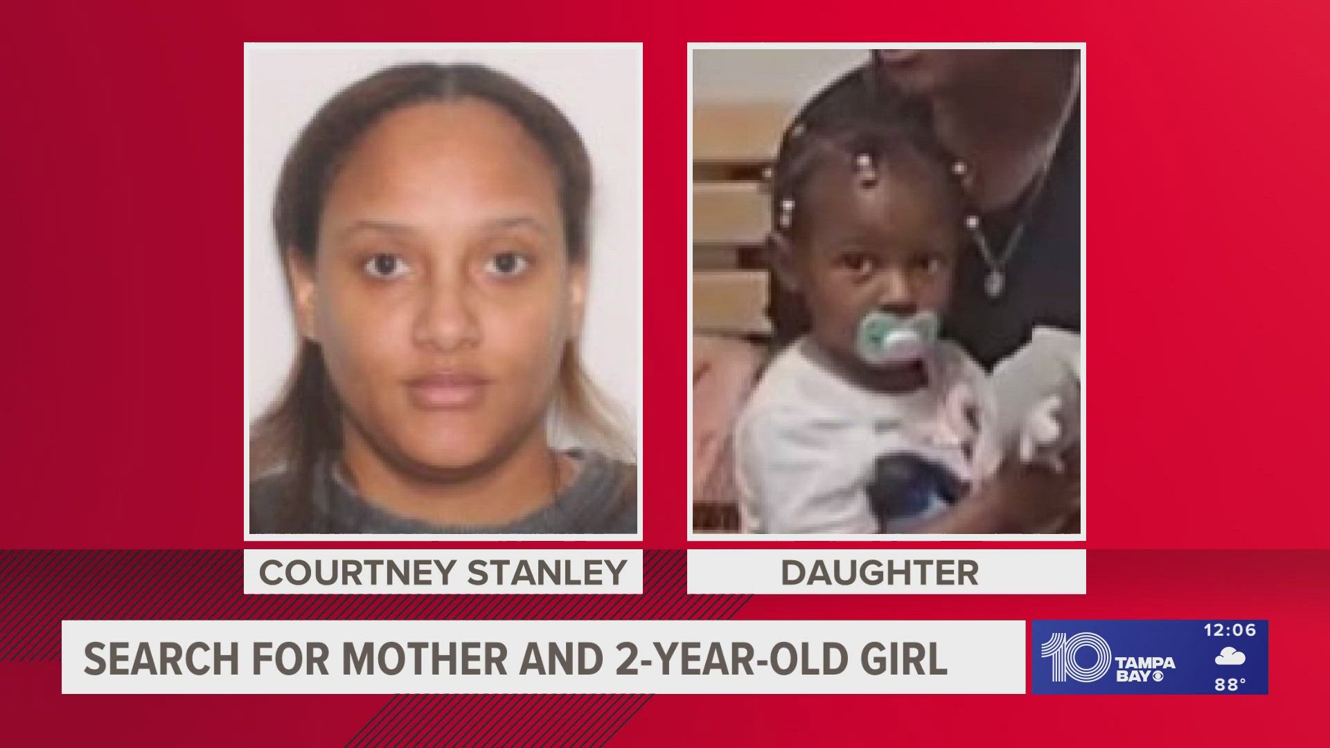 Manatee deputies search for mother accused of fleeing with child in car ...